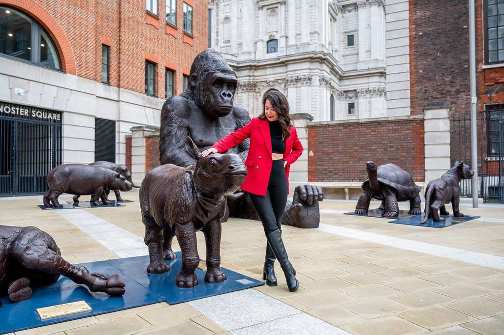 A Group Of Interactive Animals Sculptures Has Landed In London