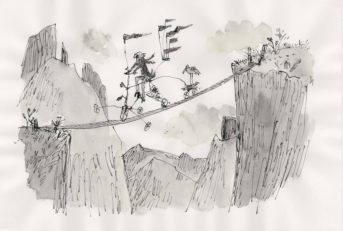 Quentin Blake's Brand New Exhibition Arrives In London Next Week