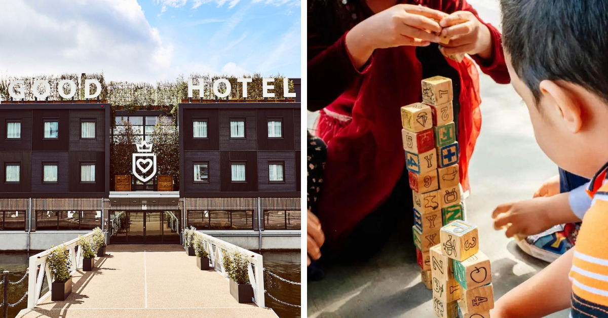 Good Hotel: Floating London Stay Uplifting Communities Worldwide