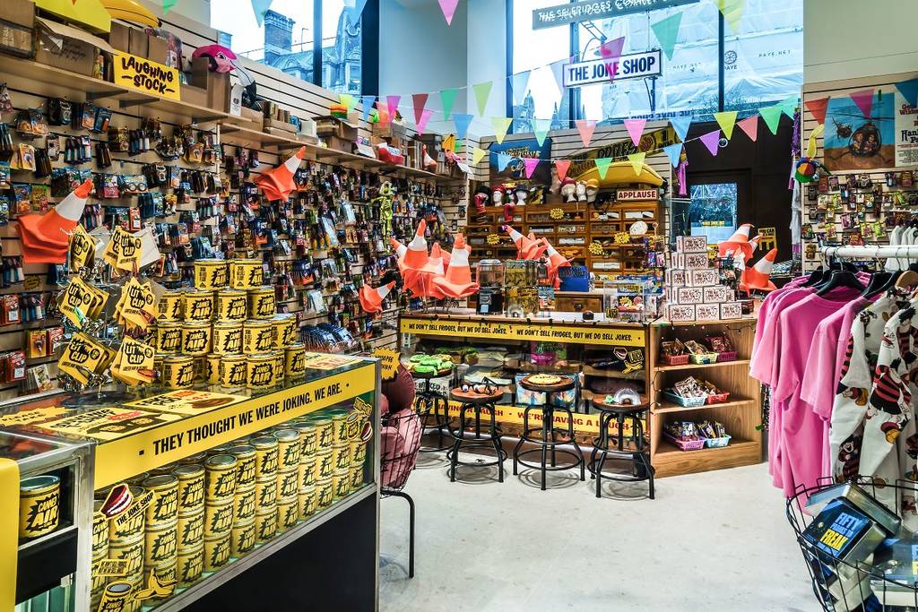 A Slapstick Joke Shop Has Opened In Selfridges For This Month