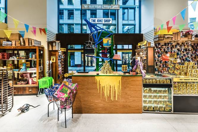 A Slapstick Joke Shop Has Opened In Selfridges For This Month