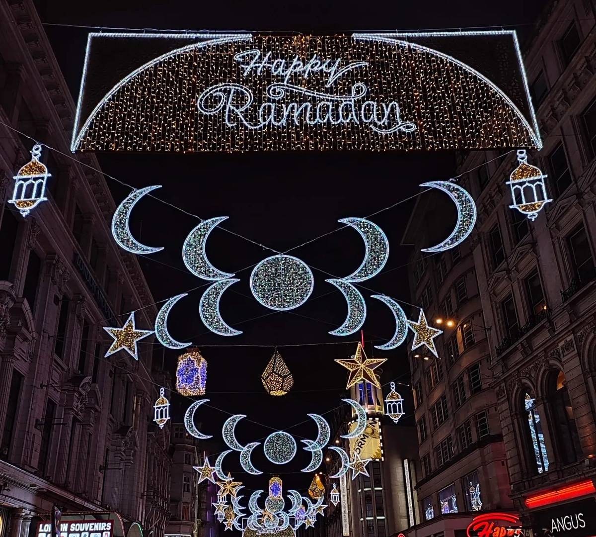 A Stunning Ramadan Lights Installation Has Landed In London