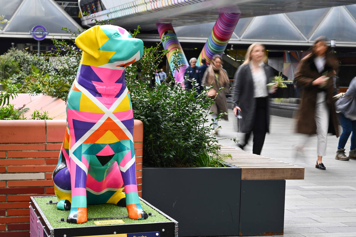 An Adorable Trail Of Guide Dog Sculptures Has Landed In London