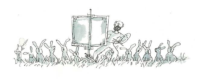 A New Quentin Blake Exhibition Has Opened With Unseen Pieces