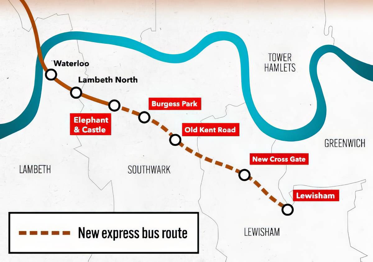 Sadiq Khan Pledges New 'Bakerloop' Express Bus Route