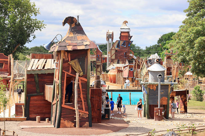 This Enormous Indoor And Outdoor Play Area Is The Perfect Kids' Day Out