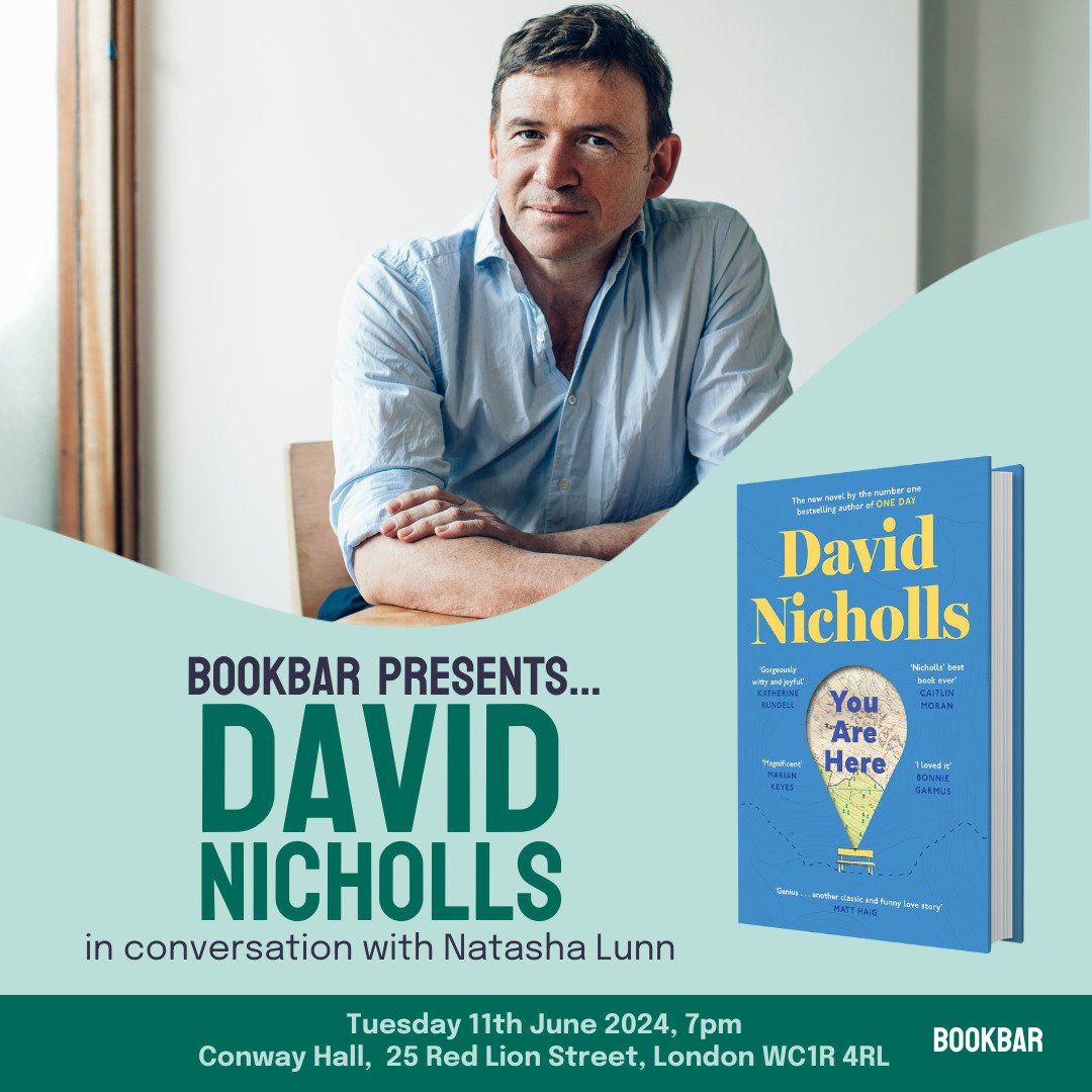 BookBar To Host Biggest Event Yet With David Nicholls