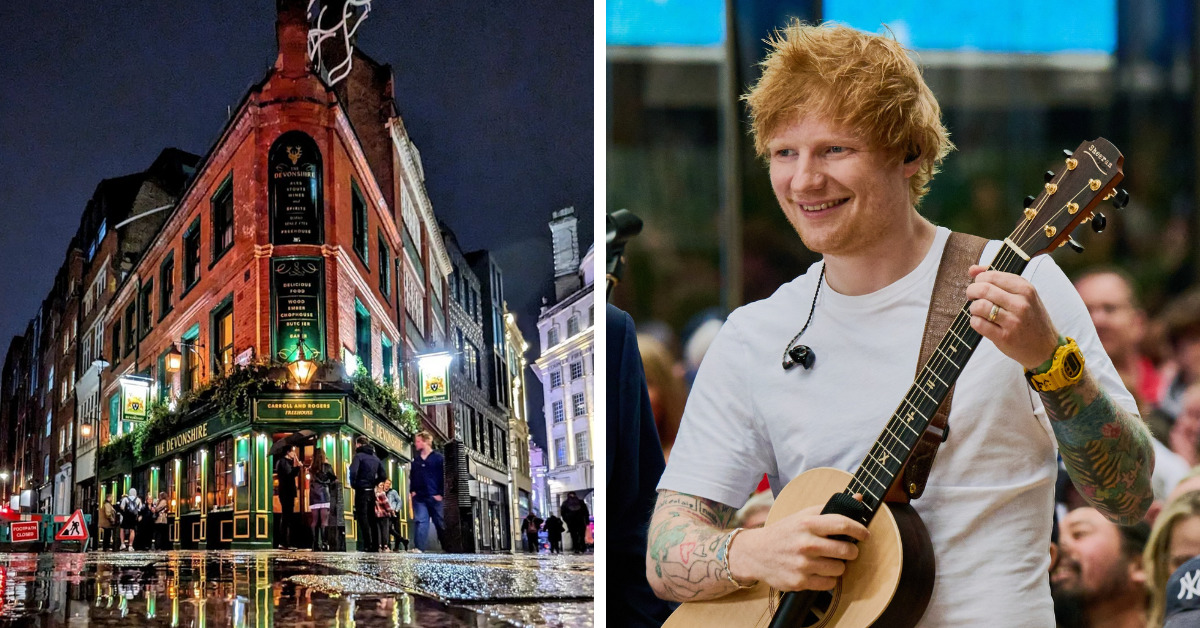 This Is Ed Sheeran's Favourite Pub In London