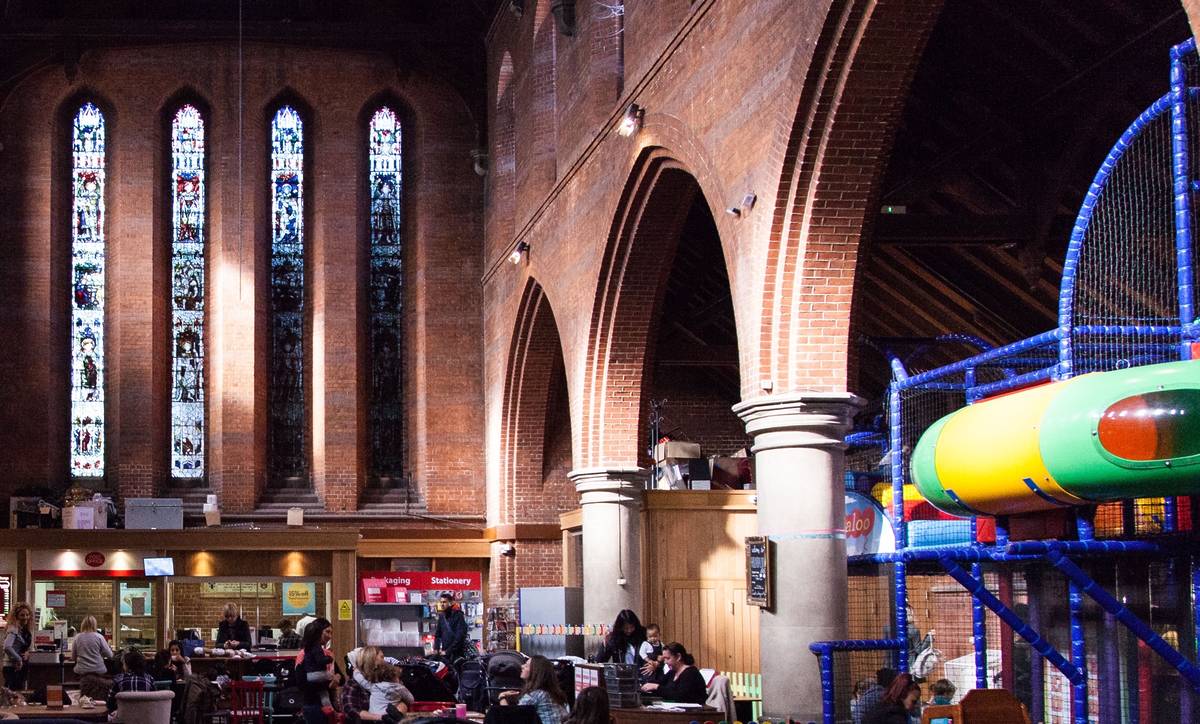 There's A Children's Soft Play Centre Inside This Stunning London Church