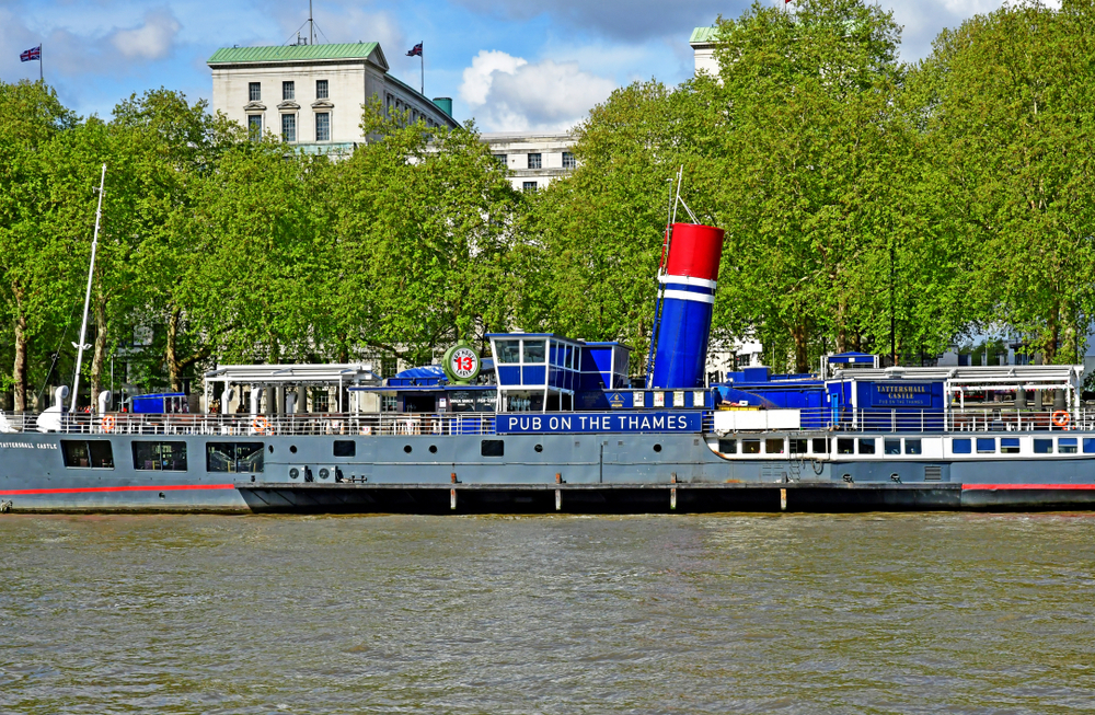 This Boat On The River Thames Is Also A Beloved London Boozer