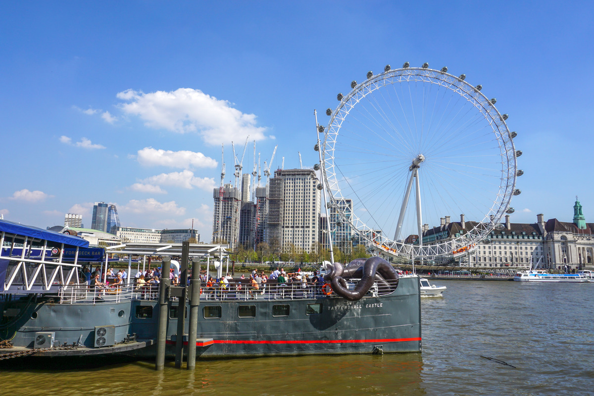This Boat On The River Thames Is Also A Beloved London Boozer