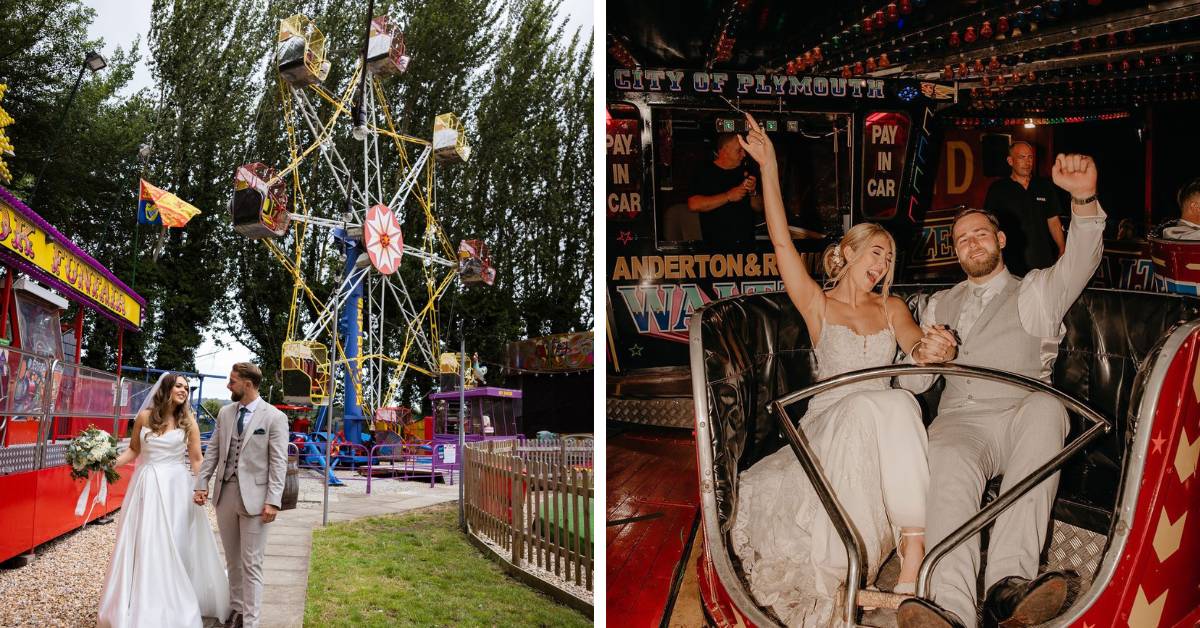 This Wedding Venue Has Its Very Own Fairground For Its Guests