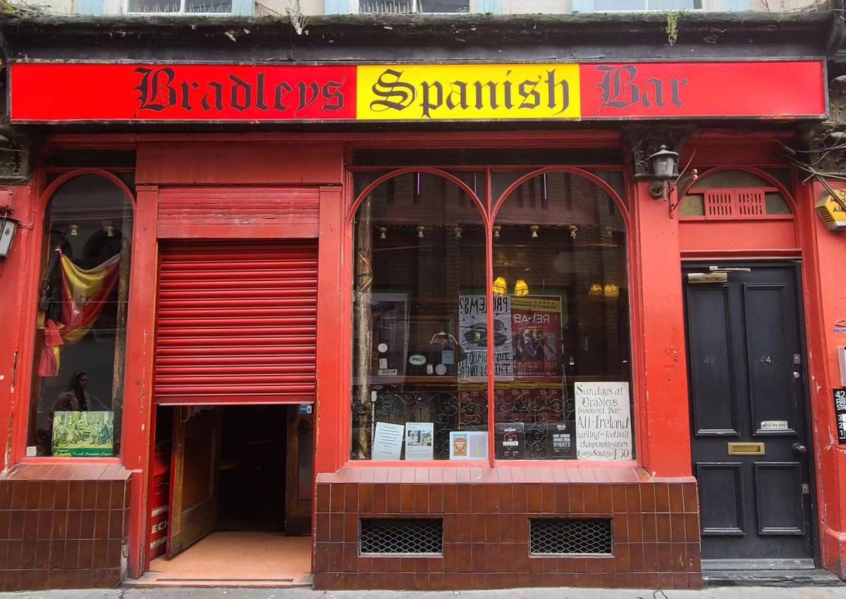 Why Is This Hidden London Pub Called Bradley's Spanish Bar?
