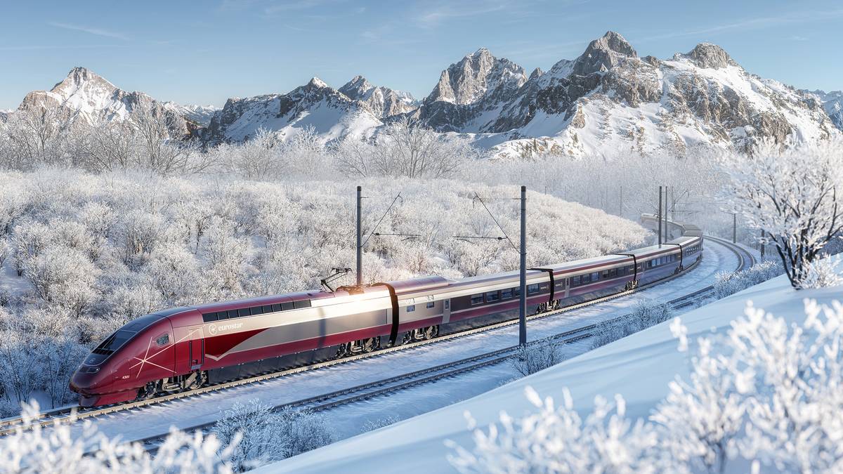 Quest'inverno è possibile prendere un treno da Londra per le Alpi francesi
