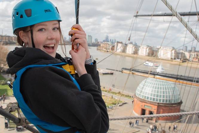 Did You Know You Can Do A Rig Climb At London's Cutty Sark?