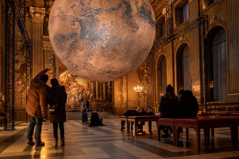 Luke Jerram's 'Mars' Model To Land At The Beautiful Painted Hall