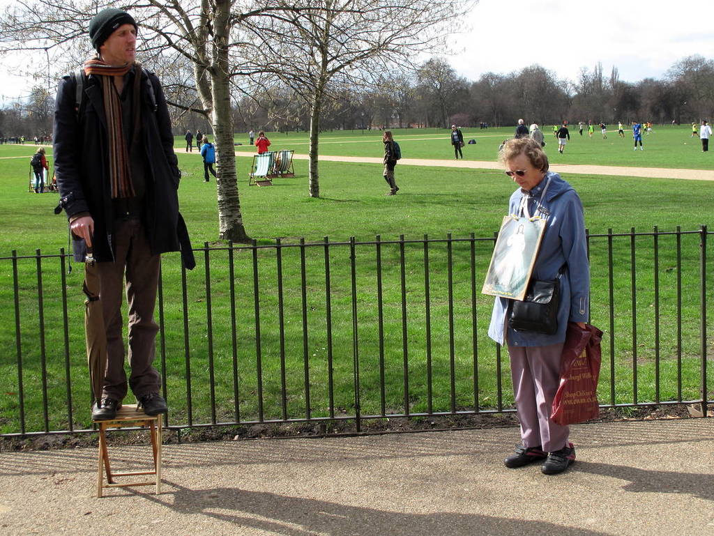 There's A Public Place In London Where You Can Say Anything You Like
