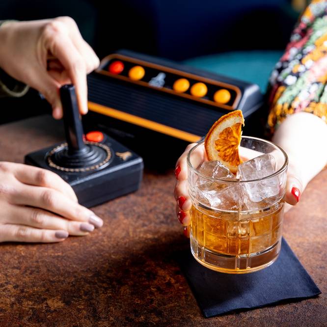 Get Nostalgic With Retro Video Games At This London Rooftop Bar