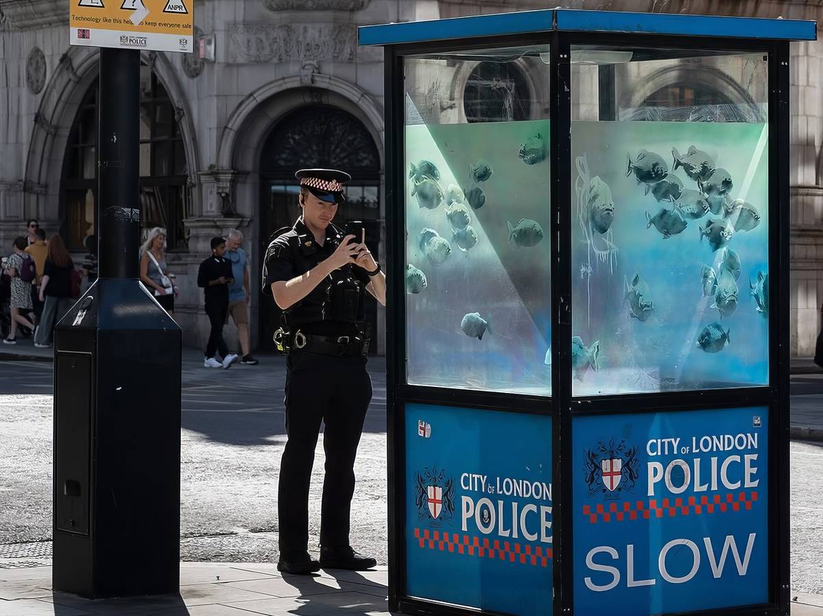 Banksy Piranha Box Artwork To Go On Display At London Museum