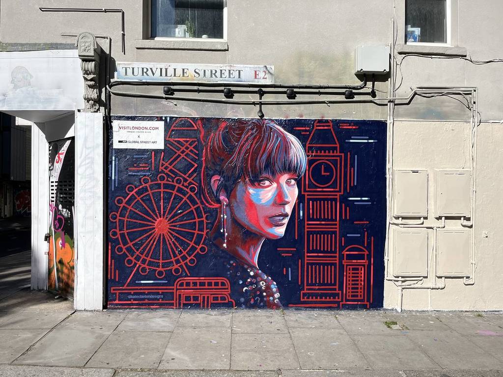 Taylor Swift Mural Lands In London Ahead Of Eras Tour Restart
