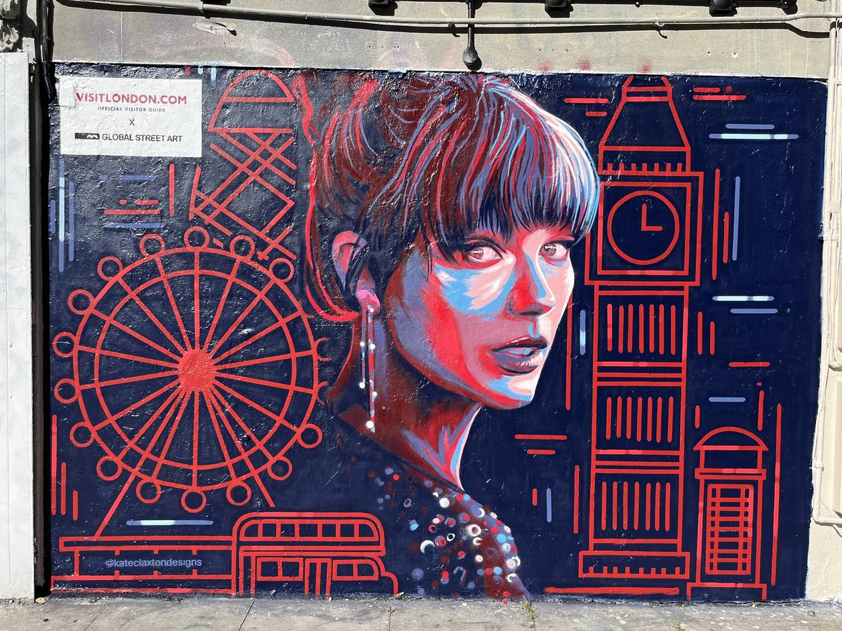 Taylor Swift Mural Lands In London Ahead Of Eras Tour Restart