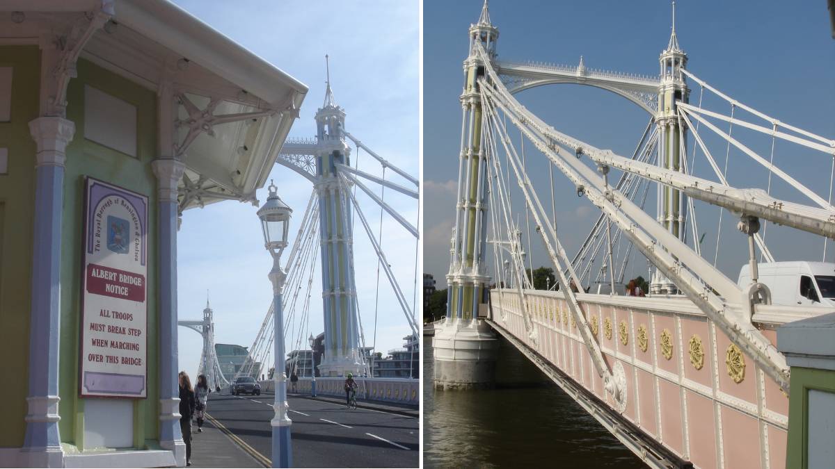 This Beautiful London Bridge Has Been Nicknamed The 'Disney Bridge'