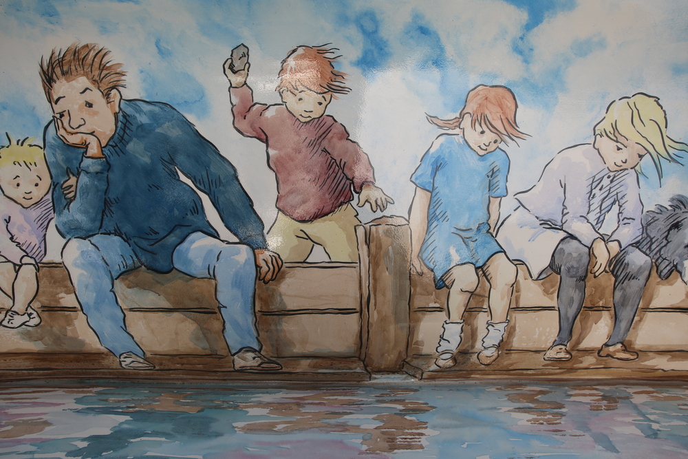 This Exhibit Explores The Illustrations From Michael Rosen’s Books