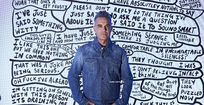 Here's Where You Can See Art By Robbie Williams In London