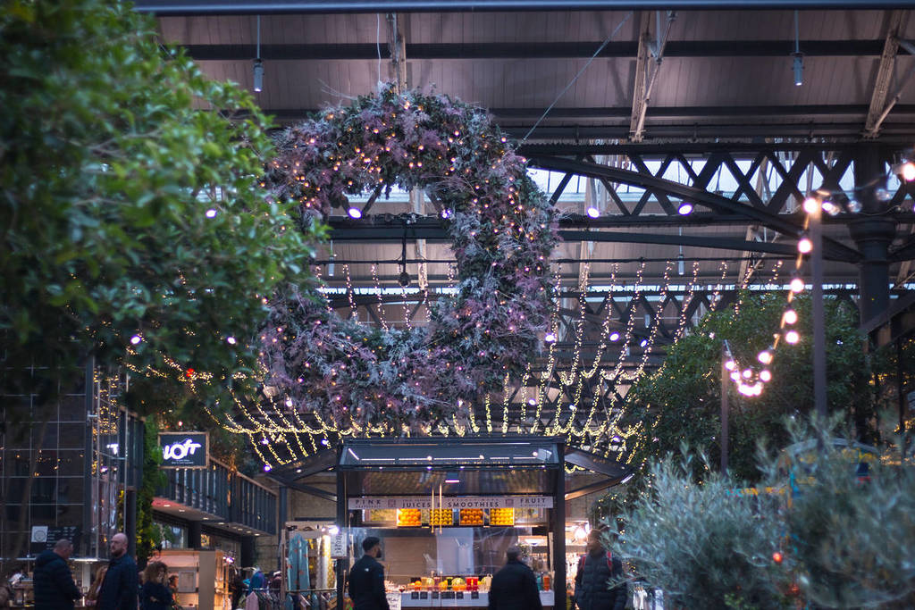 Old Spitalfields Market Has Had A Christmassy Makeover