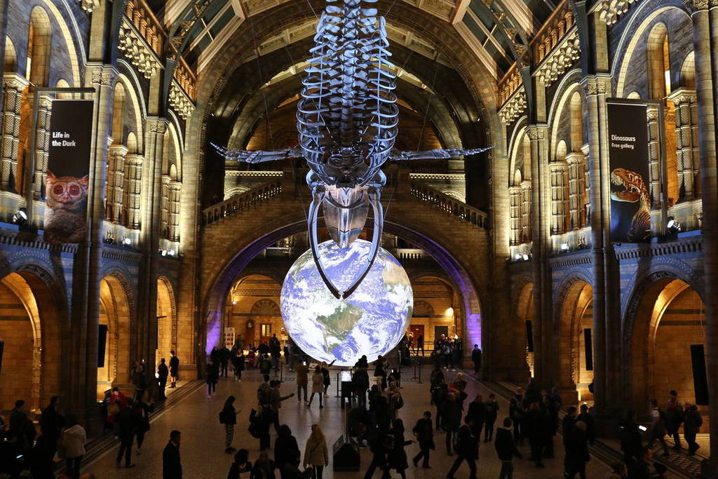 The 'Gaia' Floating Model Of Earth Returning To London Today