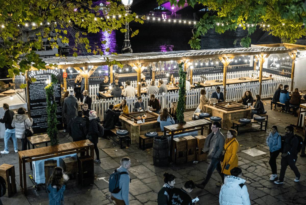 This Cosy Alpine Pop-Up Has Returned To London's South Bank