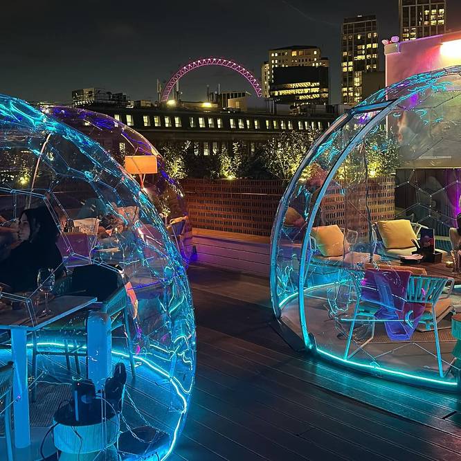 This Rooftop Bar In Waterloo Has Turned Into A Winter Wonderland