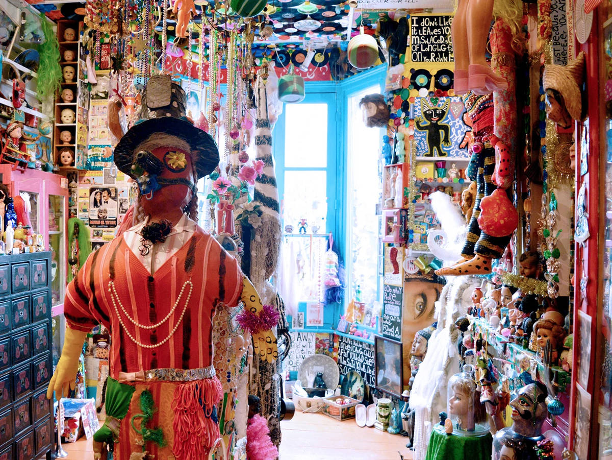 This Artist's 'House Of Dreams' Is Full Of Art And Curiosities