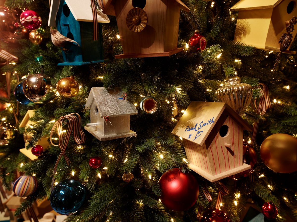 Claridge's Unveil Christmas Tree For 2024 By Sir Paul Smith