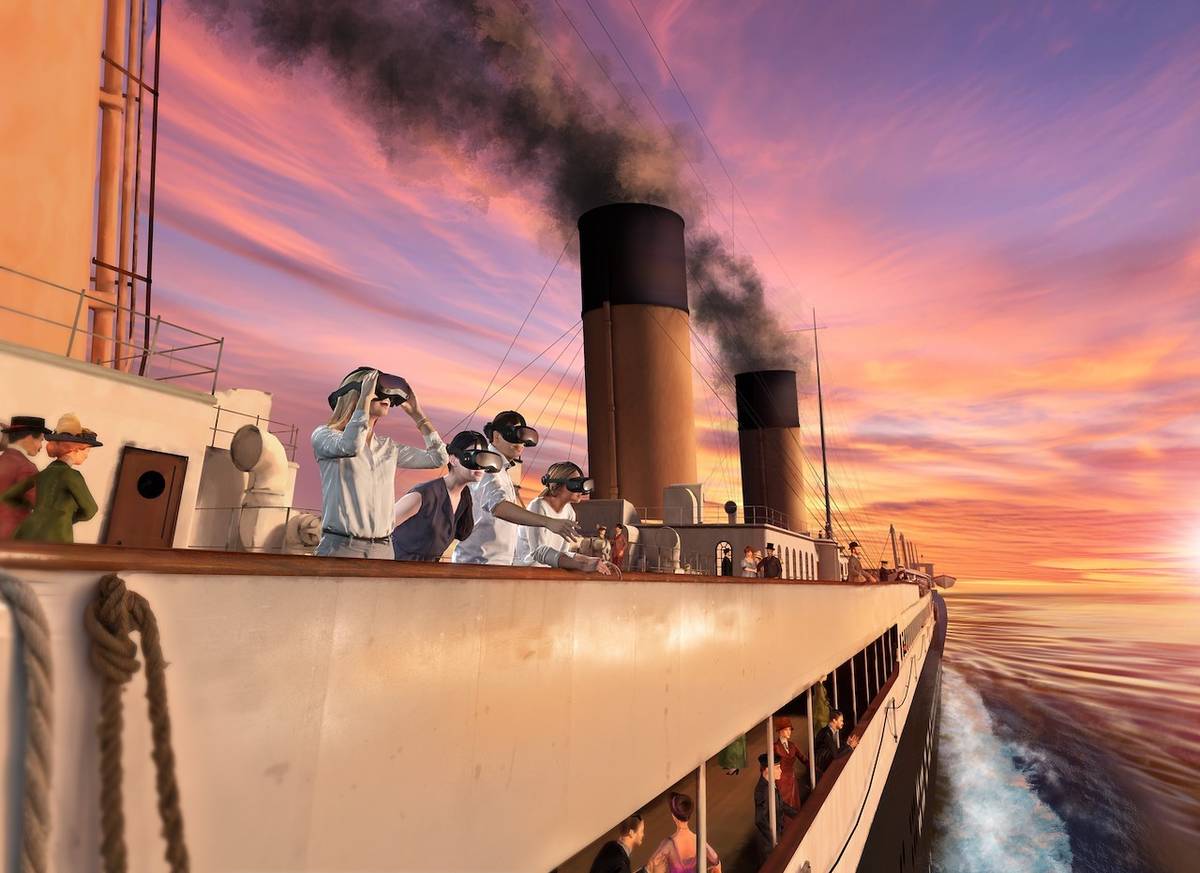 L'expérience VR du Titanic arrive à Londres en décembre prochain