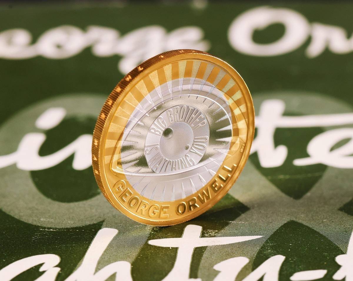 'Big Brother' Coin Unveiled To Pay Tribute To George Orwell