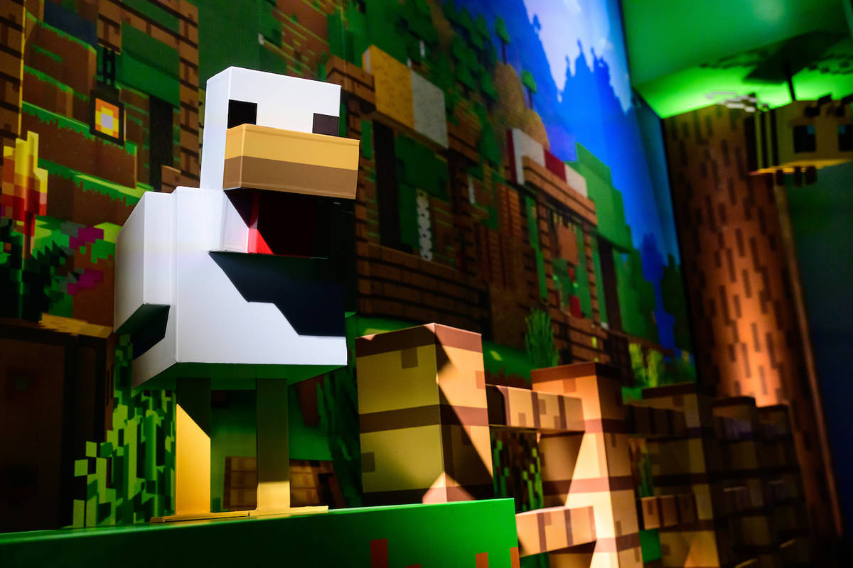 A UK-First Immersive Minecraft Experience Open In London