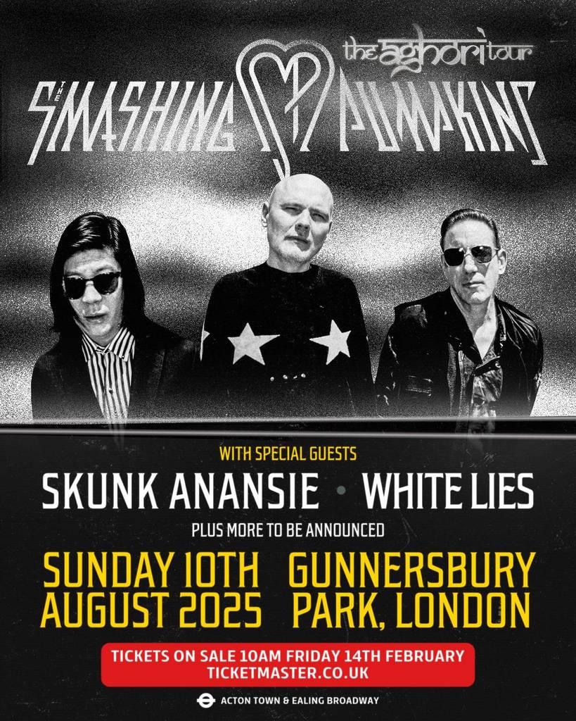 Die Smashing Pumpkins spielen eine gigantische Outdoor-Show in London