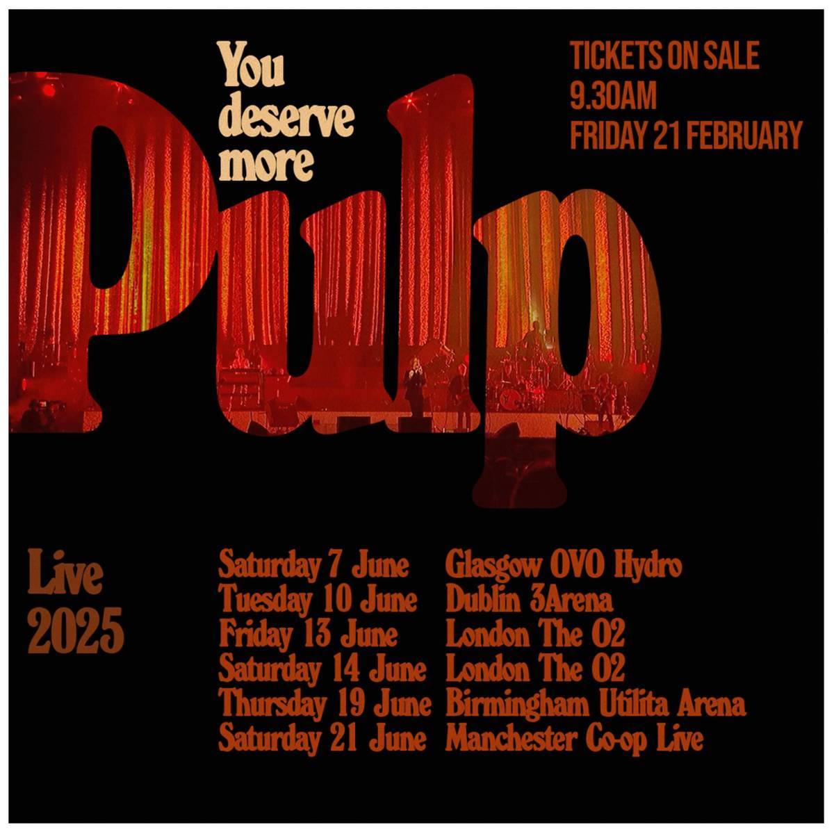 Pulp To Play Two Huge London Shows This Summer