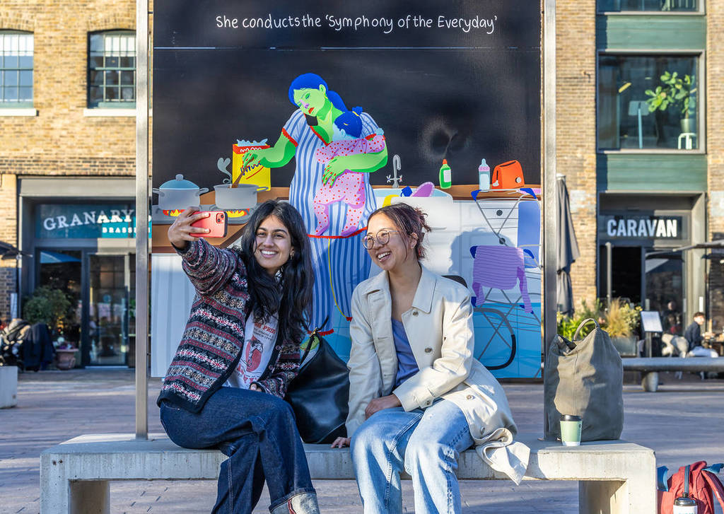 This Public Art Exhibit Celebrating Women Takes Over King's Cross