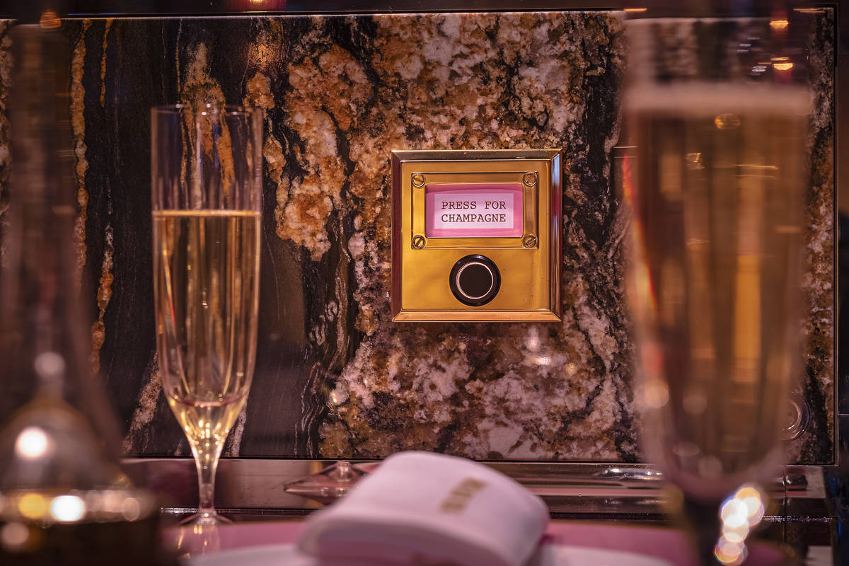 Bob Bob Ricard And The Famous 'Press For Champagne' Buttons