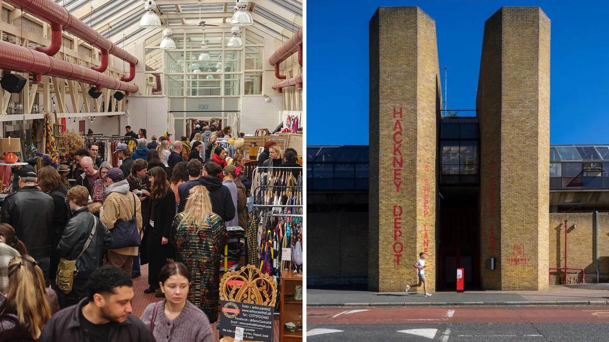 This Charming Vintage Flea Market Will Take Over A Disused Hackney Bus ...