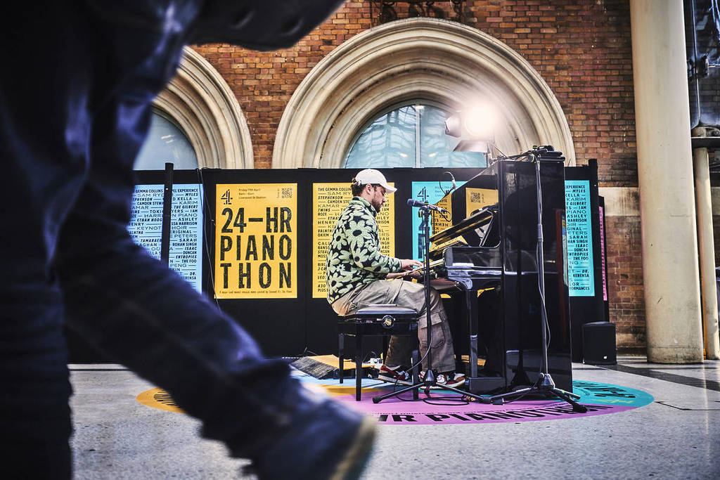 A 24-Hour Piano Marathon Is Underway At Liverpool Street Station