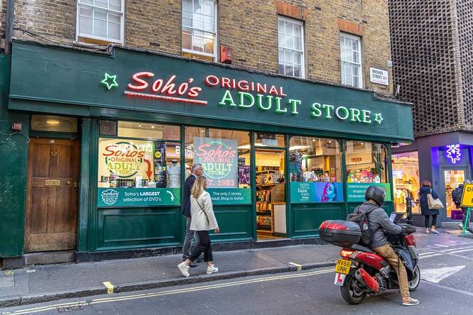 These are the best Sex Shops For Adult Shopping in Soho