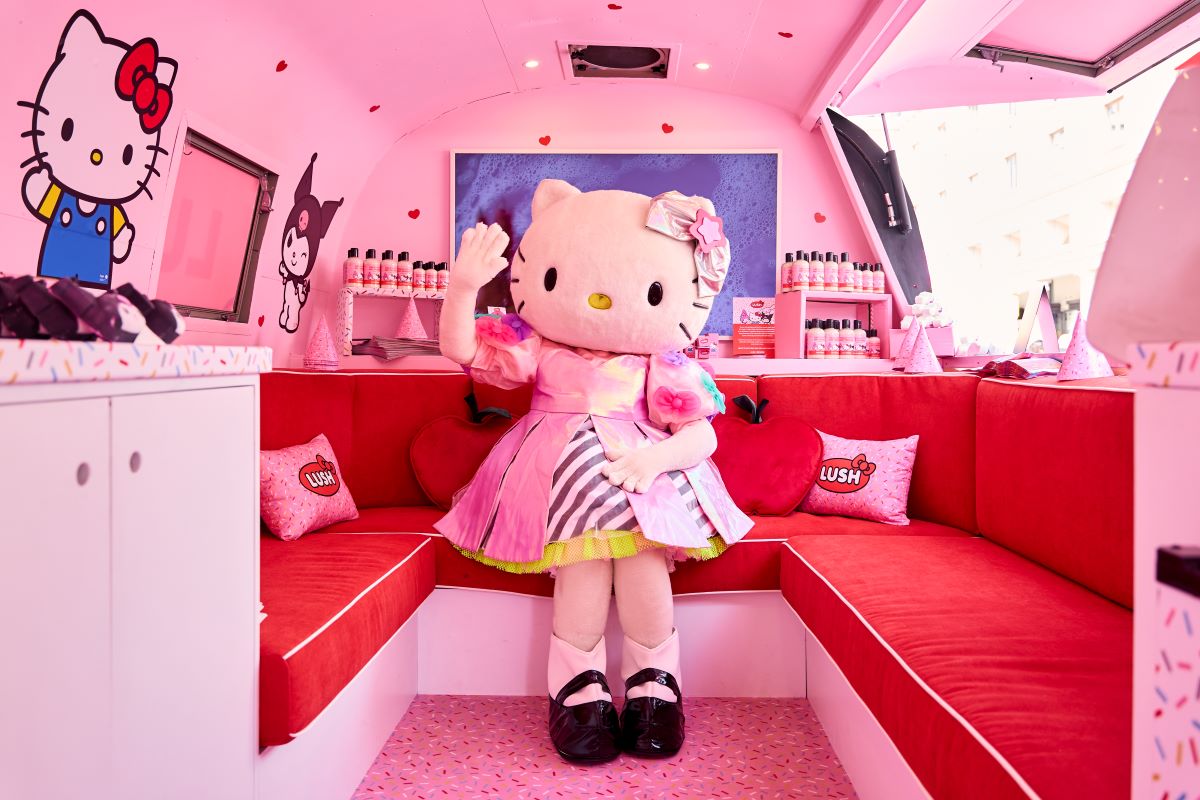 Lush X Hello Kitty Pop-Up On Covent Garden This Weekend