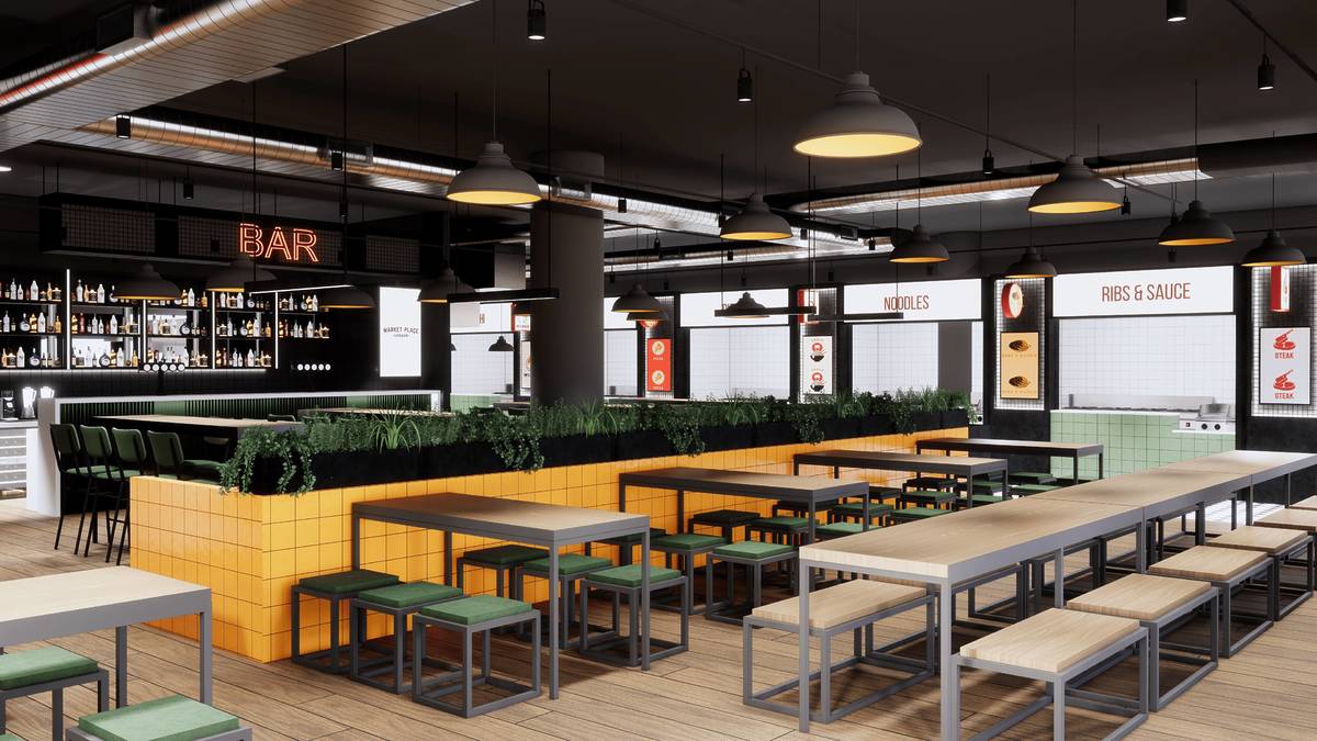A Huge New Food Hall Has Just Opened Next To St Paul's Cathedral