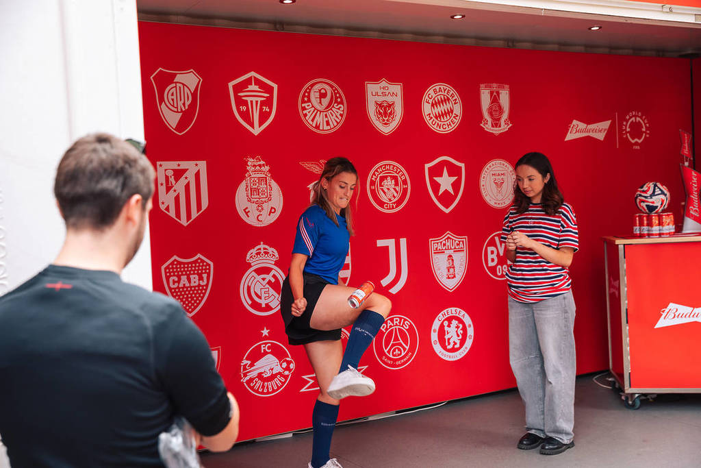 Did You Spot This Giant Budweiser Beer Container?