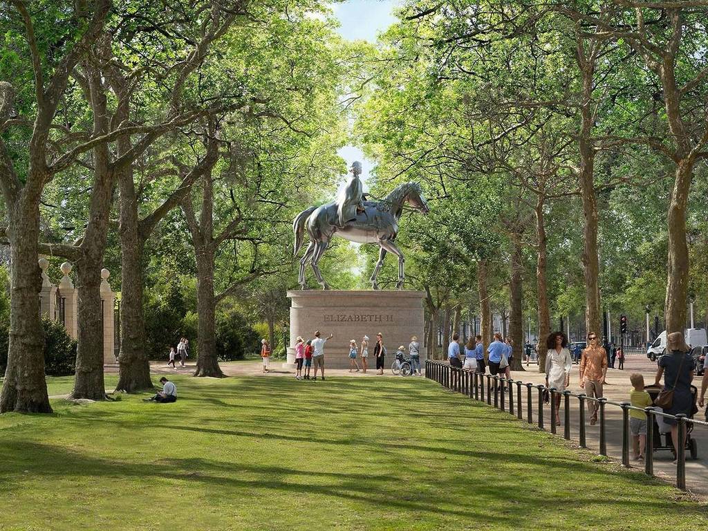 This Is What London's Queen Elizabeth II Memorial Will Look Like