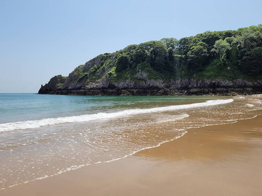 This Hidden Beach With Turquoise Waters And Golden Sand Is Called The ...