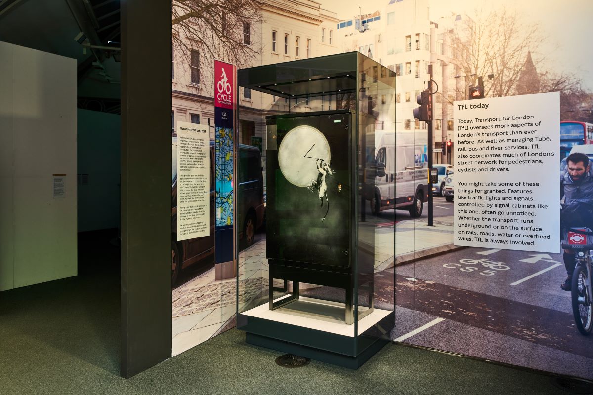 Banksy Artwork To Go On Display At London Transport Museum
